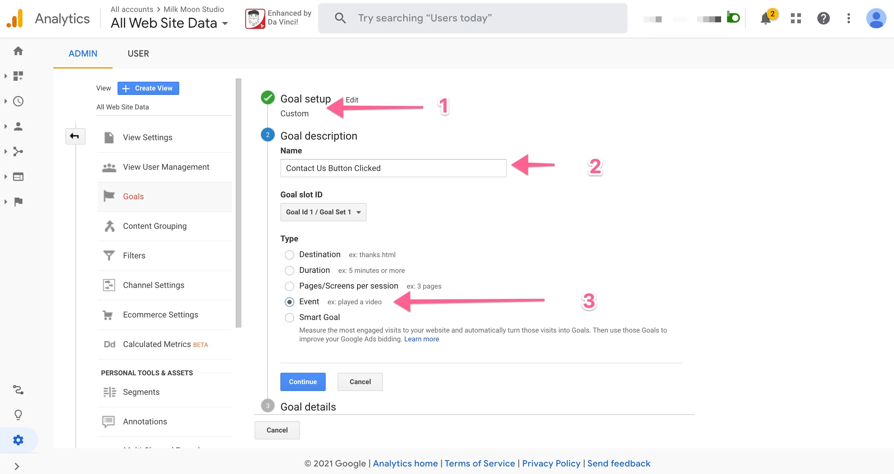 Seguimiento de eventos en Google Analytics 4 mediante Tag Manager