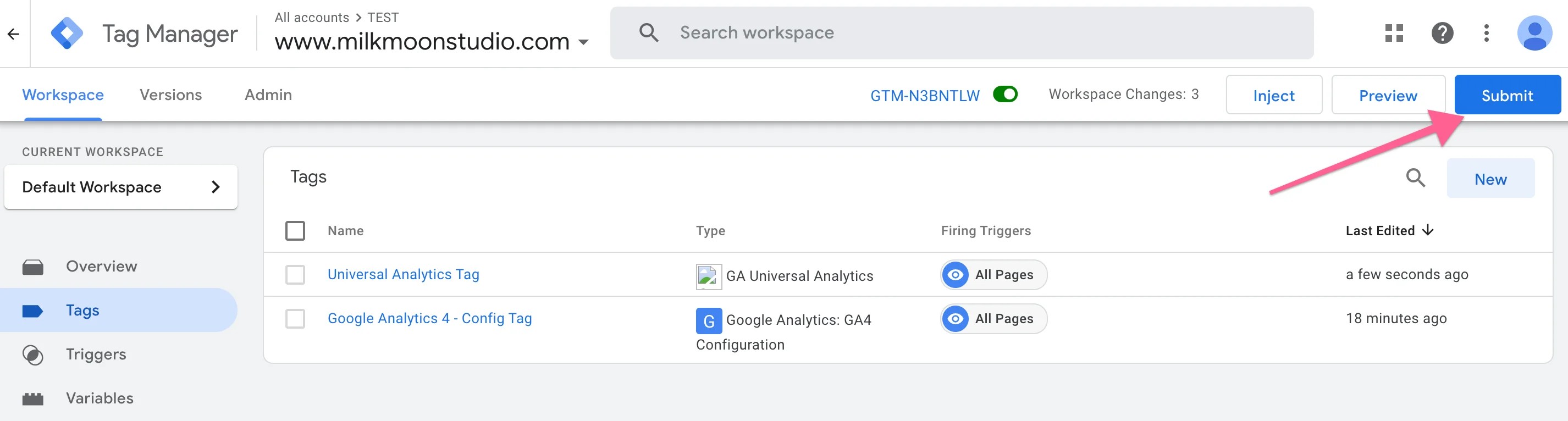 Integrating Google Analytics with Webflow via Tag Manager